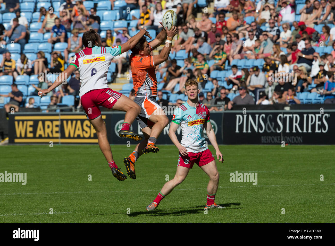 Ricoh Arena, Coventry, UK. 07th Aug, 2016. Singha Premiership 7s Rugby ...