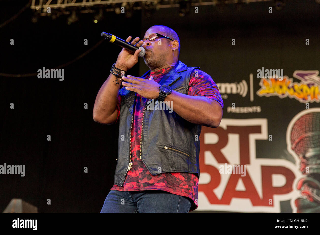 Tinley Park, Illinois, USA. 5th Aug, 2016. Rapper GUY O'BRIEN (MASTER ...