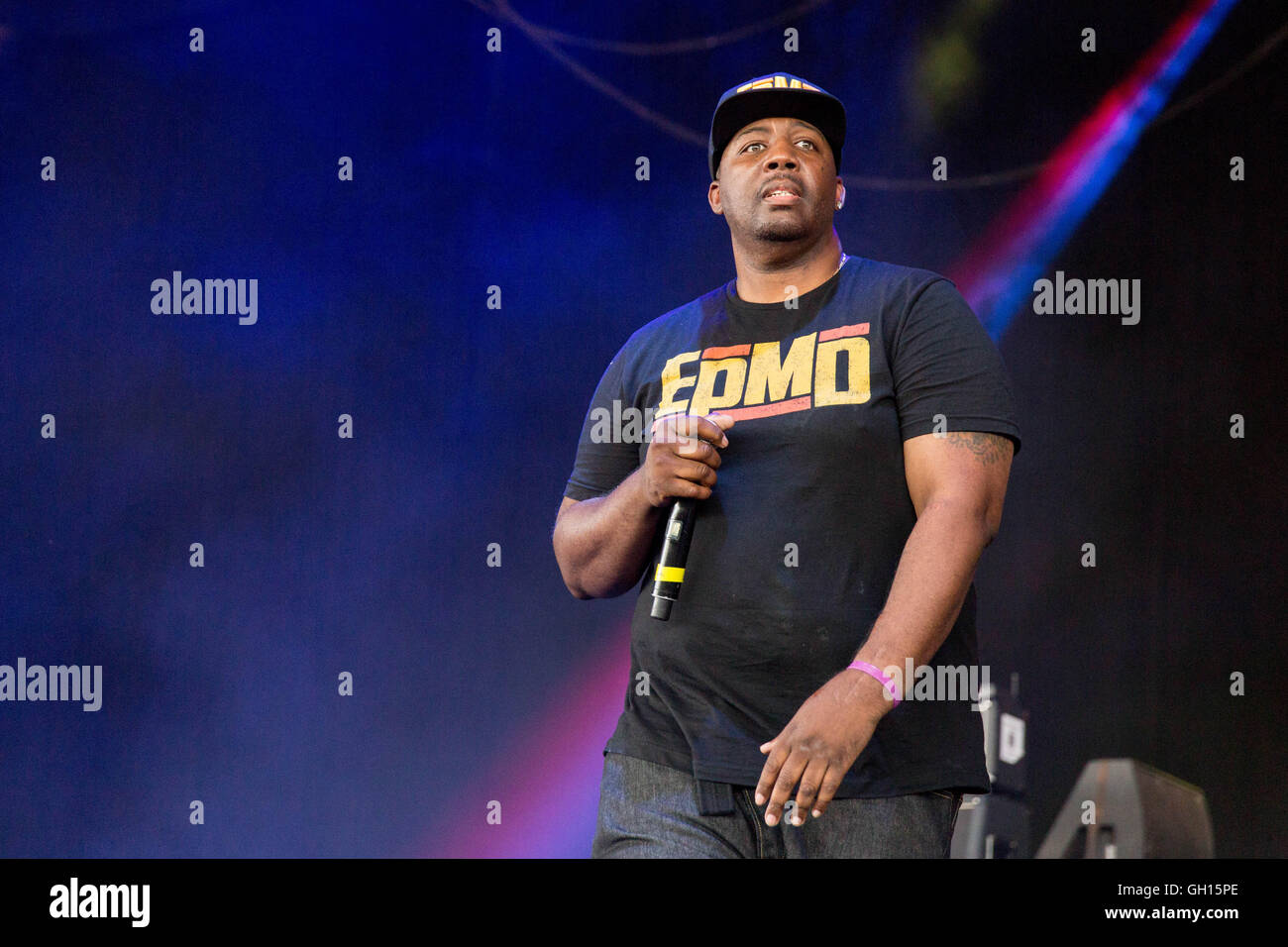 Tinley Park, Illinois, USA. 5th Aug, 2016. ERICK SERMON of EPMD ...