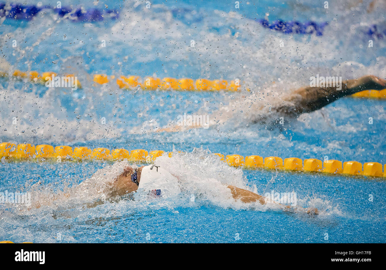 Rio de Janeiro, RJ, Brazil. 7th Aug, 2016. OLYMPICS SWIMMING: David ...