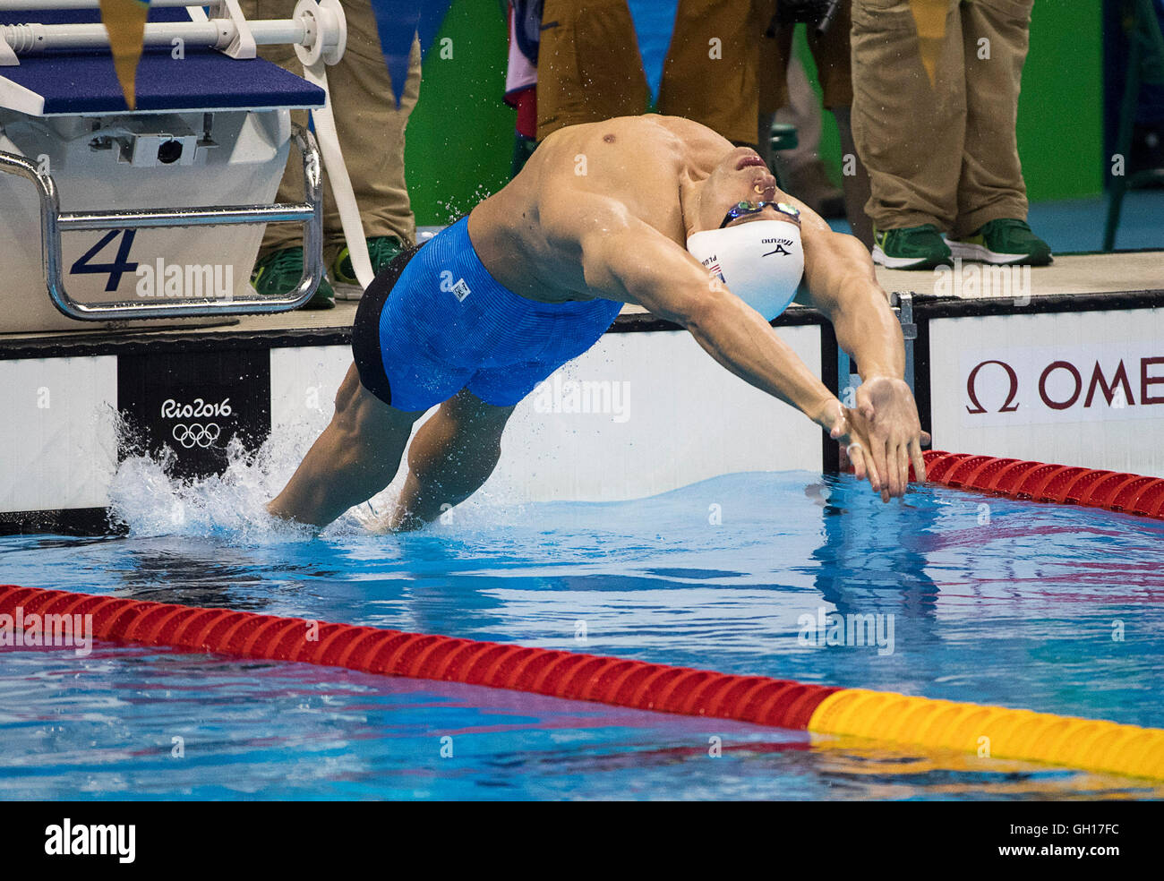 Rio de Janeiro, RJ, Brazil. 7th Aug, 2016. OLYMPICS SWIMMING: David ...