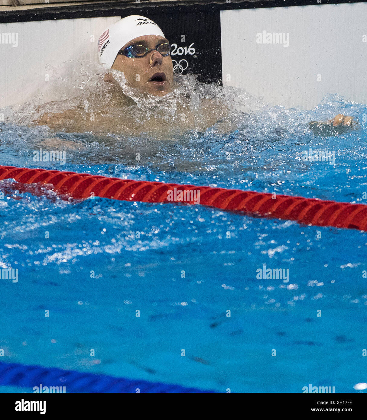 Rio de Janeiro, RJ, Brazil. 7th Aug, 2016. OLYMPICS SWIMMING: David ...