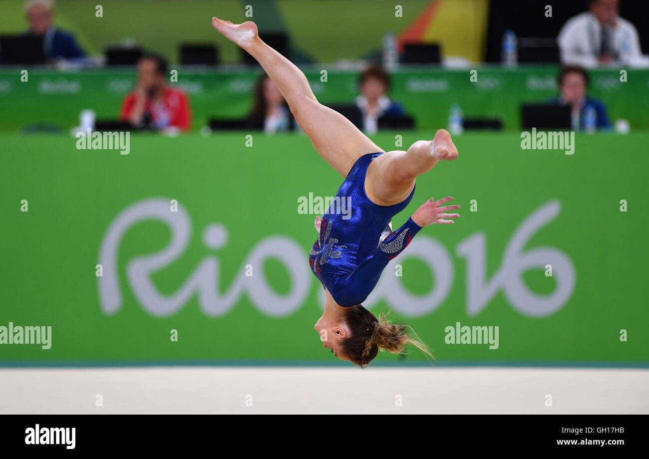 Rio de Janeiro, Brazil. 7th August, 2016. Ruby Harrold (GBR) on the ...