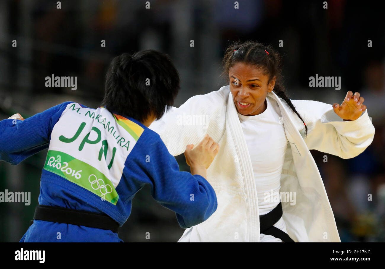 Rio de Janeiro, Brazil. 07th Aug, 2016. OLYMPICS 2016 JUDO - Erika ...