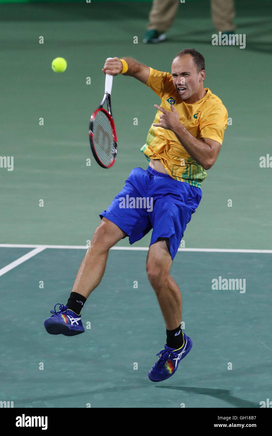 Rio de Janeiro, Brazil. 07th Aug, 2016. 2016 TENNIS OLYMPICS ...