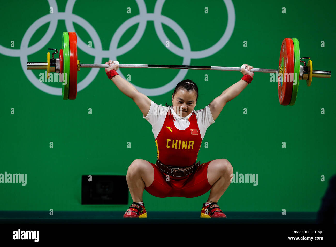 Rio de Janeiro, Brazil 07th Aug, 2016 RIO 2016 OLYMPICS WEIGHTLIFTING ...