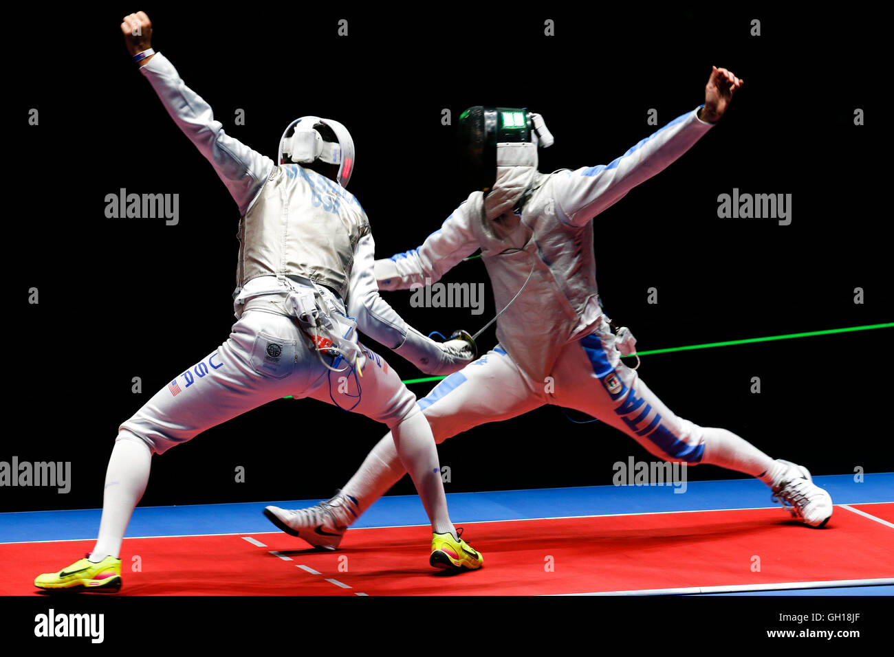 2016 olympics fencing gold medal hi-res stock photography and images ...