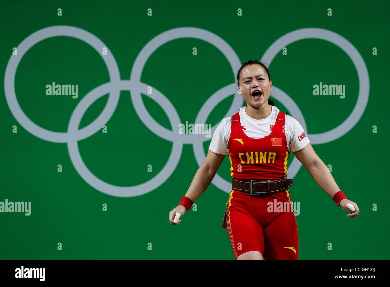 Rio de Janeiro, Brazil 07th Aug, 2016 RIO 2016 OLYMPICS WEIGHTLIFTING ...