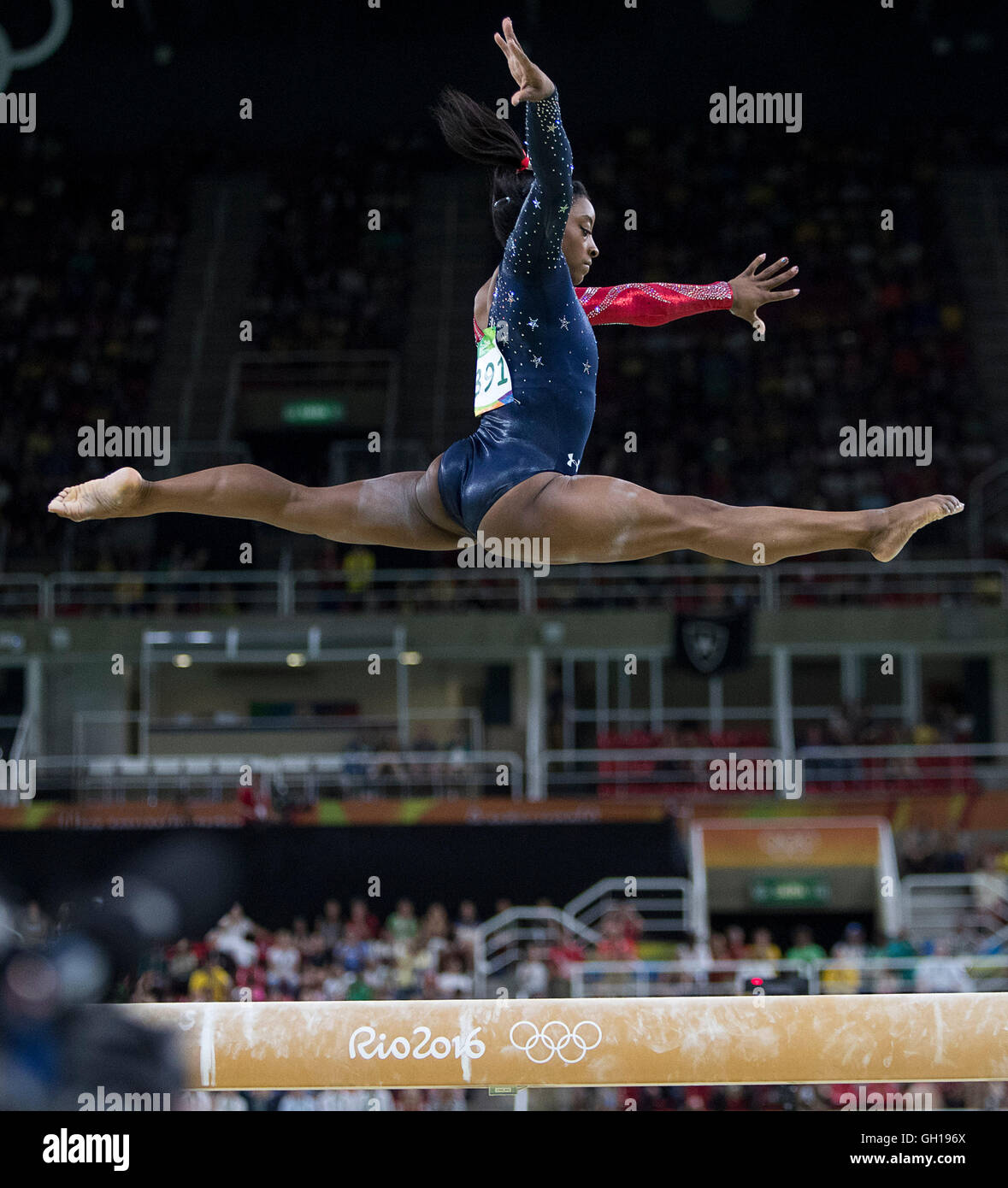 Rio de Janeiro, RJ, Brazil. 7th Aug, 2016. OLYMPICS GYMNASTICS : at Rio ...