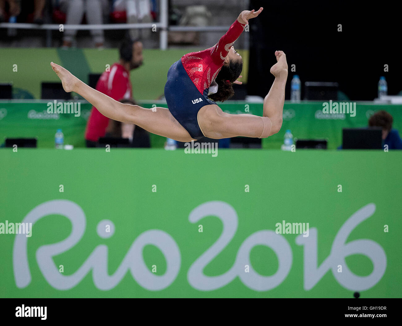 Rio de Janeiro, RJ, Brazil. 7th Aug, 2016. OLYMPICS GYMNASTICS : Lauren ...