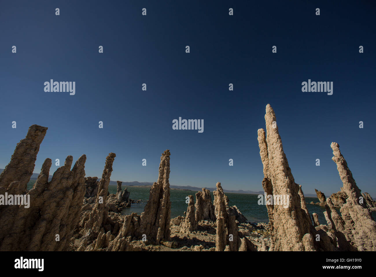 Jun 12, 2014 - Mono Lake, California, U.S. - Limestone Tufa columns at ...