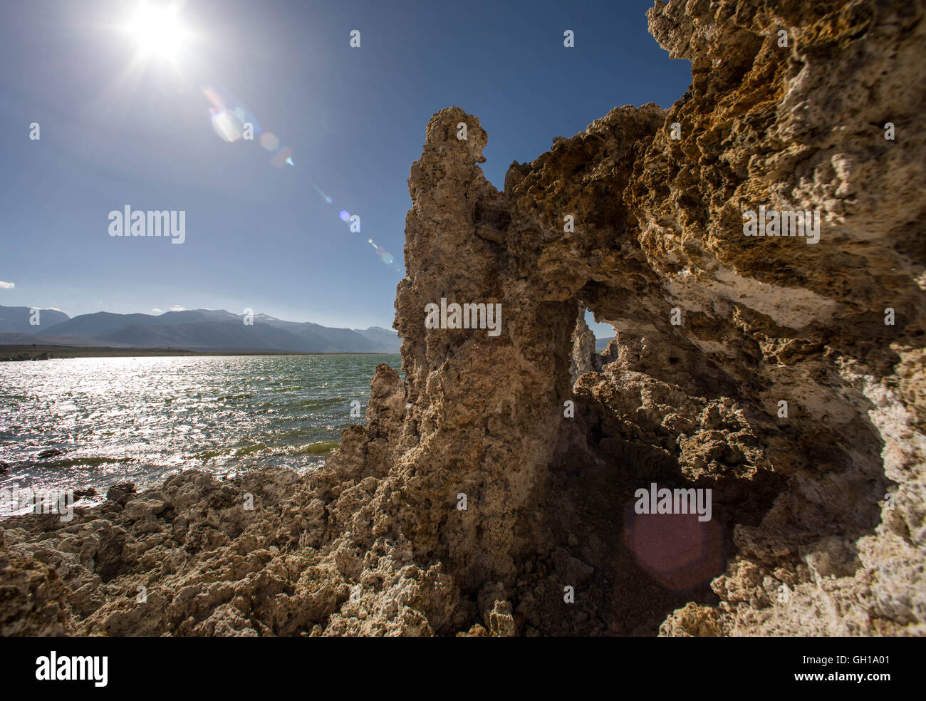 Jun 12, 2014 - Mono Lake, California, U.S. - Limestone Tufa columns at ...