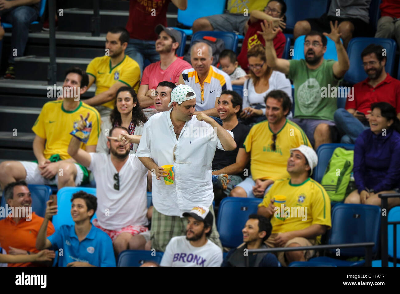 Rio de Janeiro, Brazil. 07th Aug, 2016. RIO 2016 OLYMPICS BASKETBALL ...