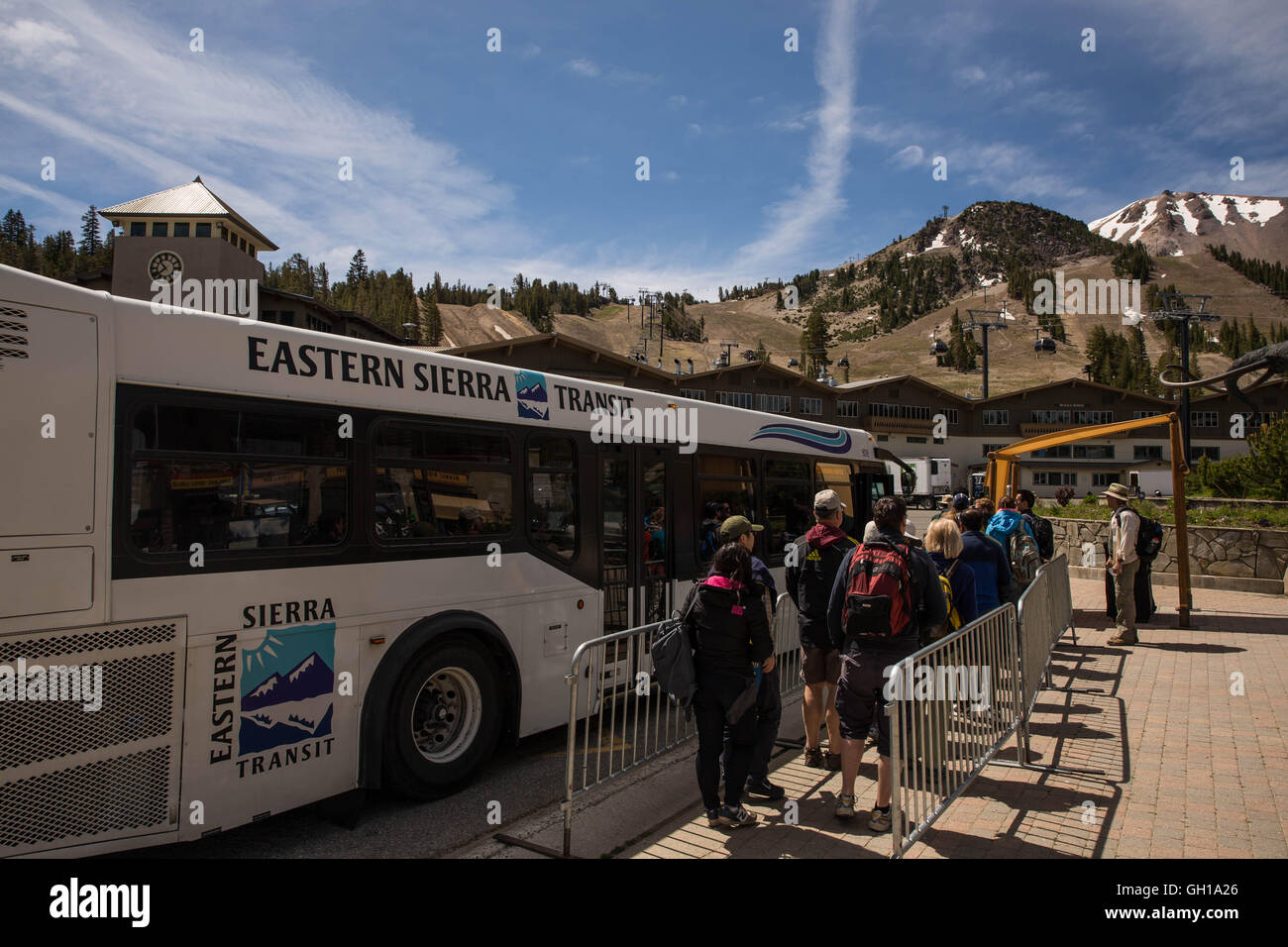 Jun 12, 2014 - Mammoth Lakes, California, U.S. - Visitors ride the ...