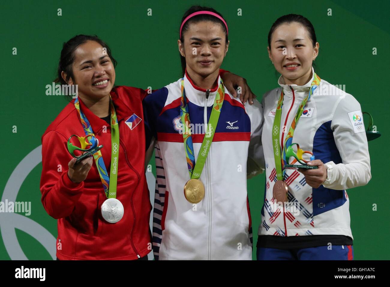 Rio de Janeiro, Brazil. 07th Aug, 2016. RIO 2016 OLYMPICS WEIGHTLIFTING ...