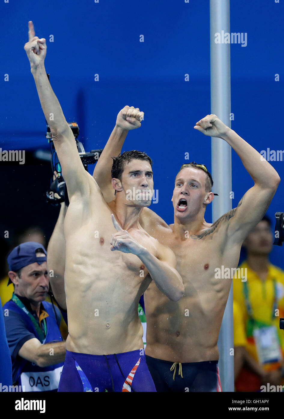 Rio de Janeiro, Brazil 07th Aug, 2016 2016 SWIMMING OLYMPICS - Michael ...