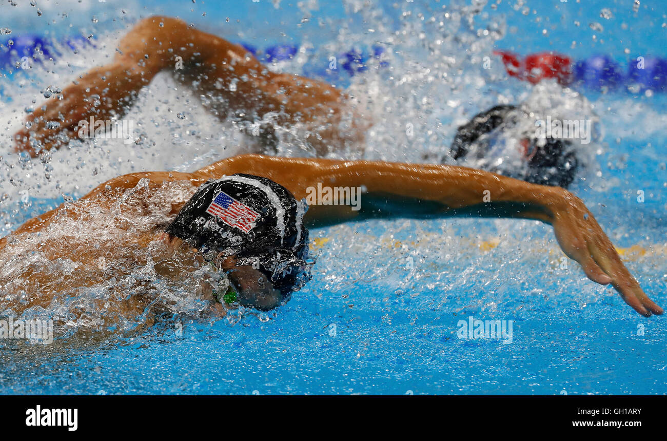 Rio de Janeiro, Brazil 07th Aug, 2016 2016 SWIMMING OLYMPICS - Michael ...