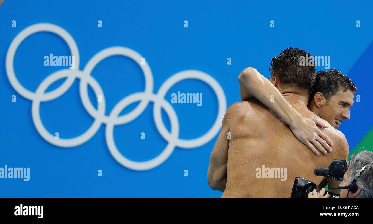 Rio de Janeiro, Brazil 07th Aug, 2016 2016 SWIMMING OLYMPICS - Michael ...
