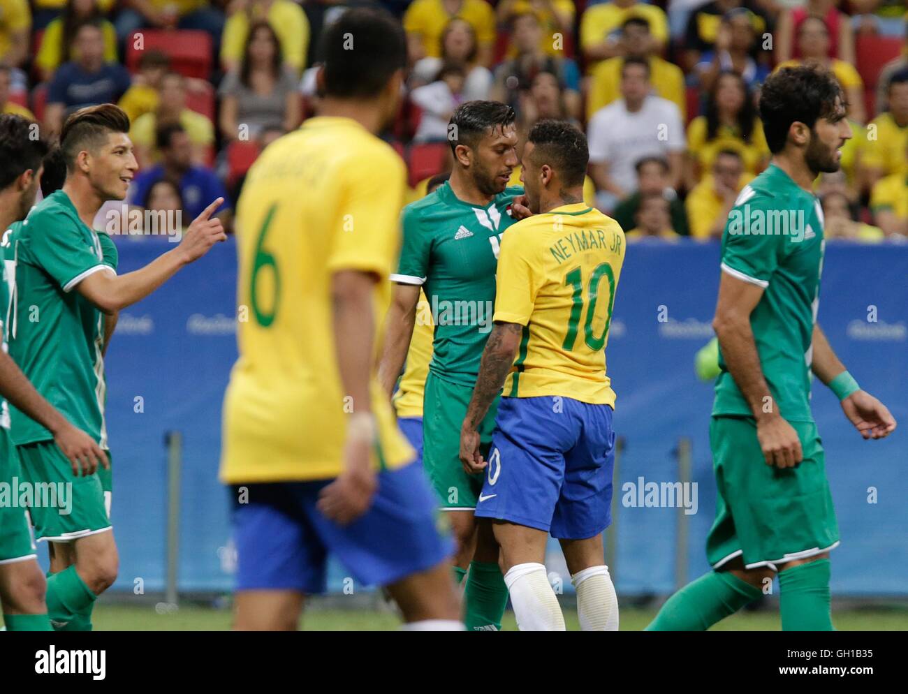 Brasilia, Brazil. 08th Aug, 2016. OLYMPICS 2016 FOOTBALL BRASILIA ...