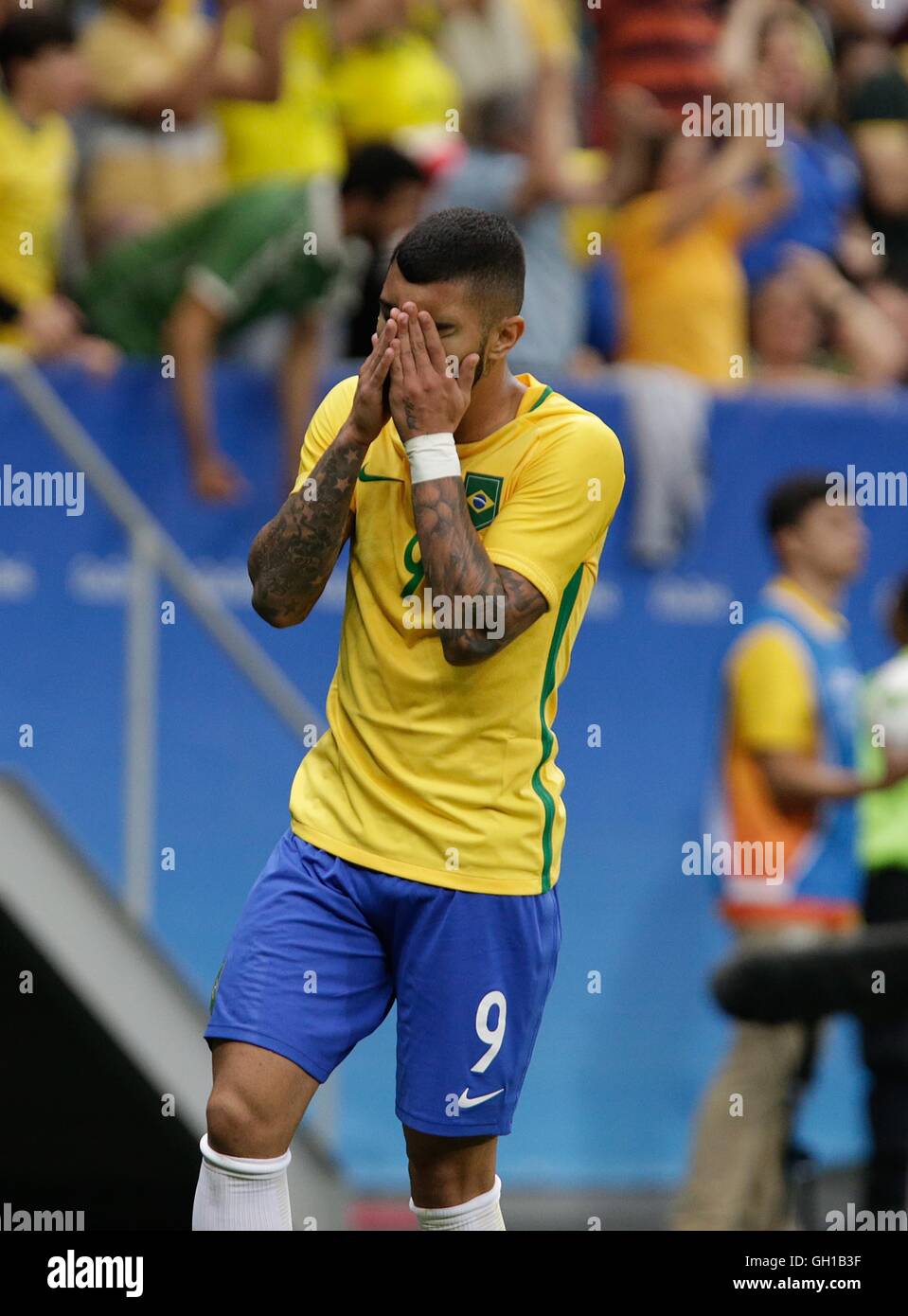 Brasilia, Brazil. 08th Aug, 2016. OLYMPICS 2016 FOOTBALL BRASILIA ...