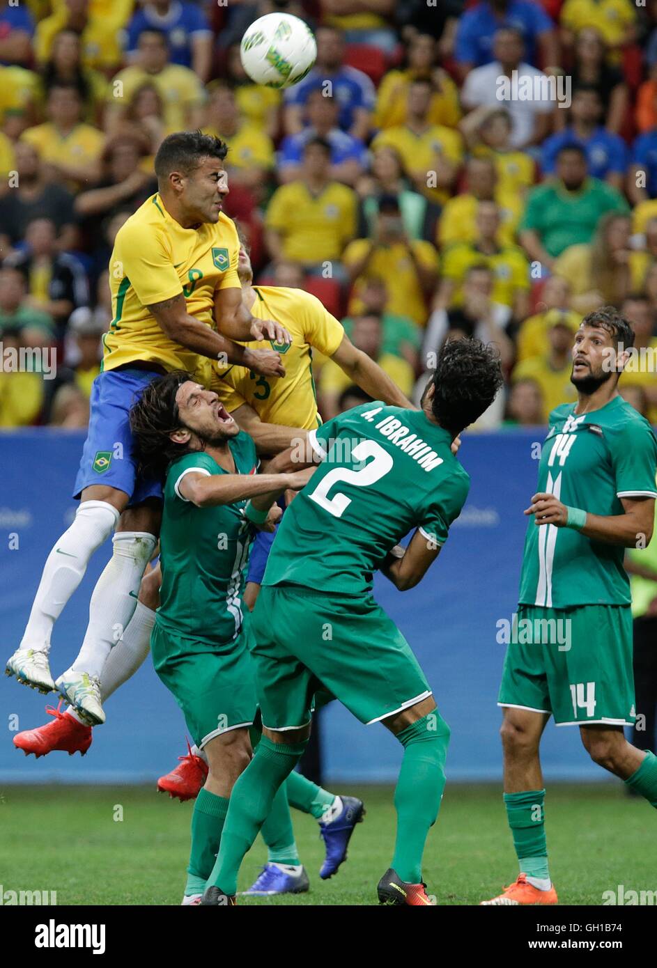 Brasilia, Brazil. 08th Aug, 2016. OLYMPICS 2016 FOOTBALL BRASILIA - Bid ...