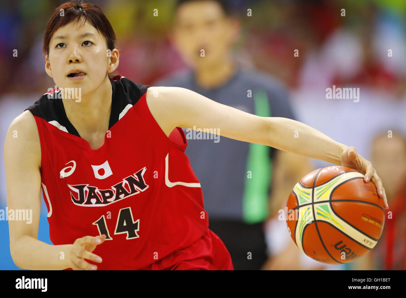 Rio de Janeiro, Brazil. 6th Aug, 2016. Naho Miyoshi (JPN) Basketball : Women's Preliminary Round ...