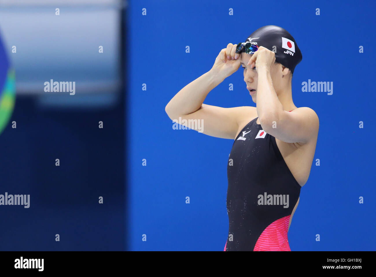 Miki Uchida (JPN), AUGUST 6, 2016 - Swimming : Women's 4x100m Freestyle ...