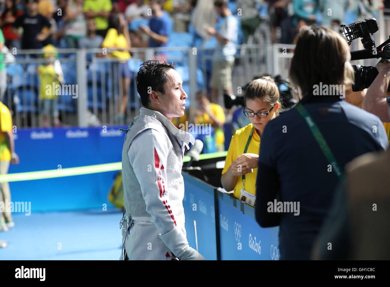 Rio de Janeiro, Brazil. 7th Aug, 2016. Yuki Ota (JPN) Fencing : Yuki ...
