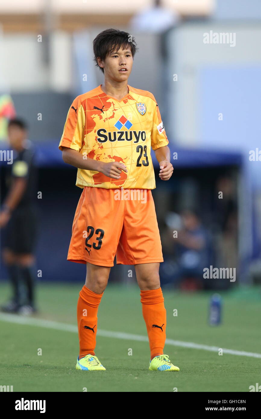 Tokyo, Japan. 4th Aug, 2016. Yuta Taki (S-Pulse) Football/Soccer : 40th ...
