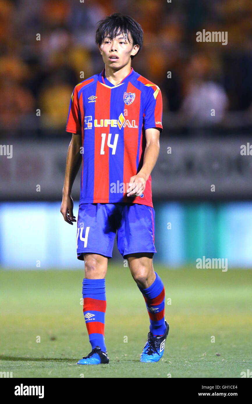 Tokyo, Japan. 4th Aug, 2016. Takuya Uchida (FC Tokyo U-18) Football ...