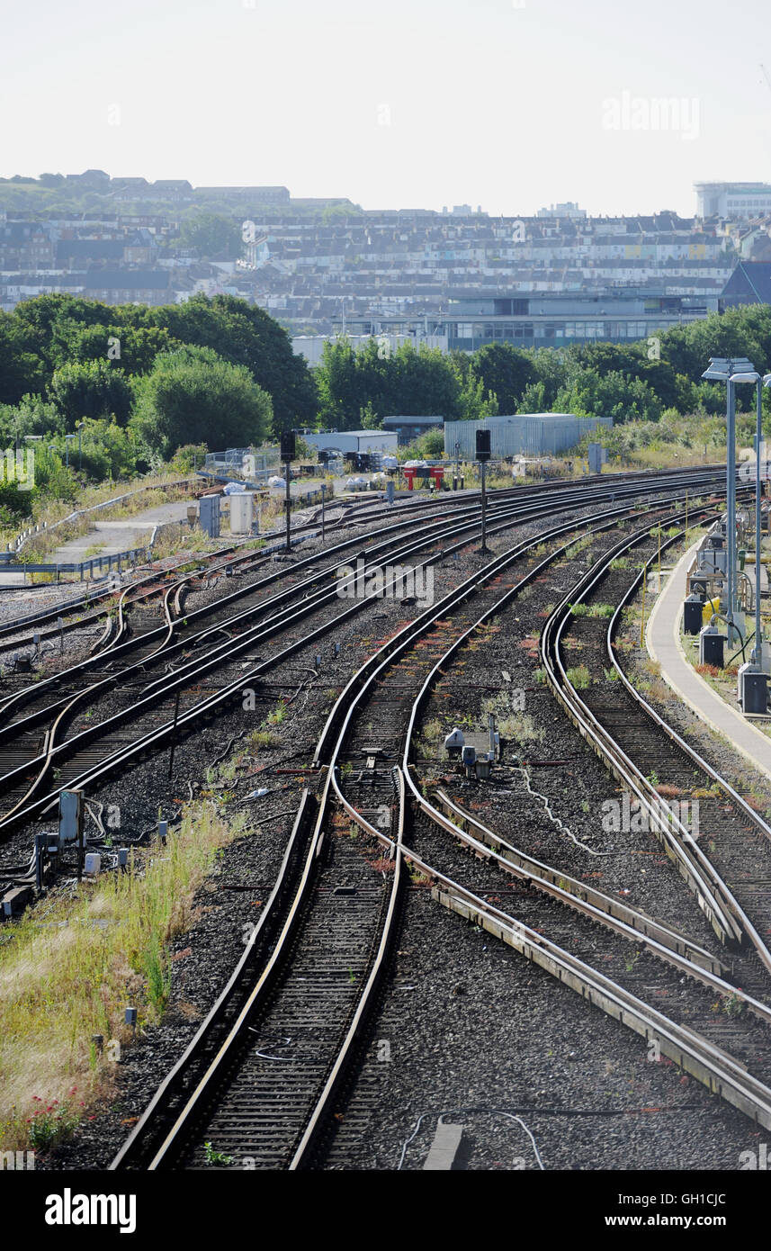 Rail track and north and uk hi-res stock photography and images - Alamy