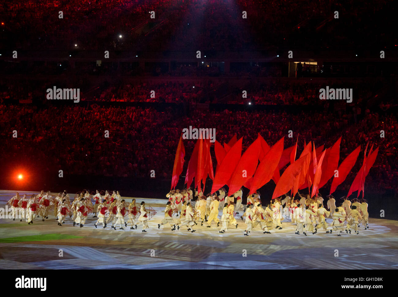 Rio 2016 opening ceremony hi-res stock photography and images - Alamy
