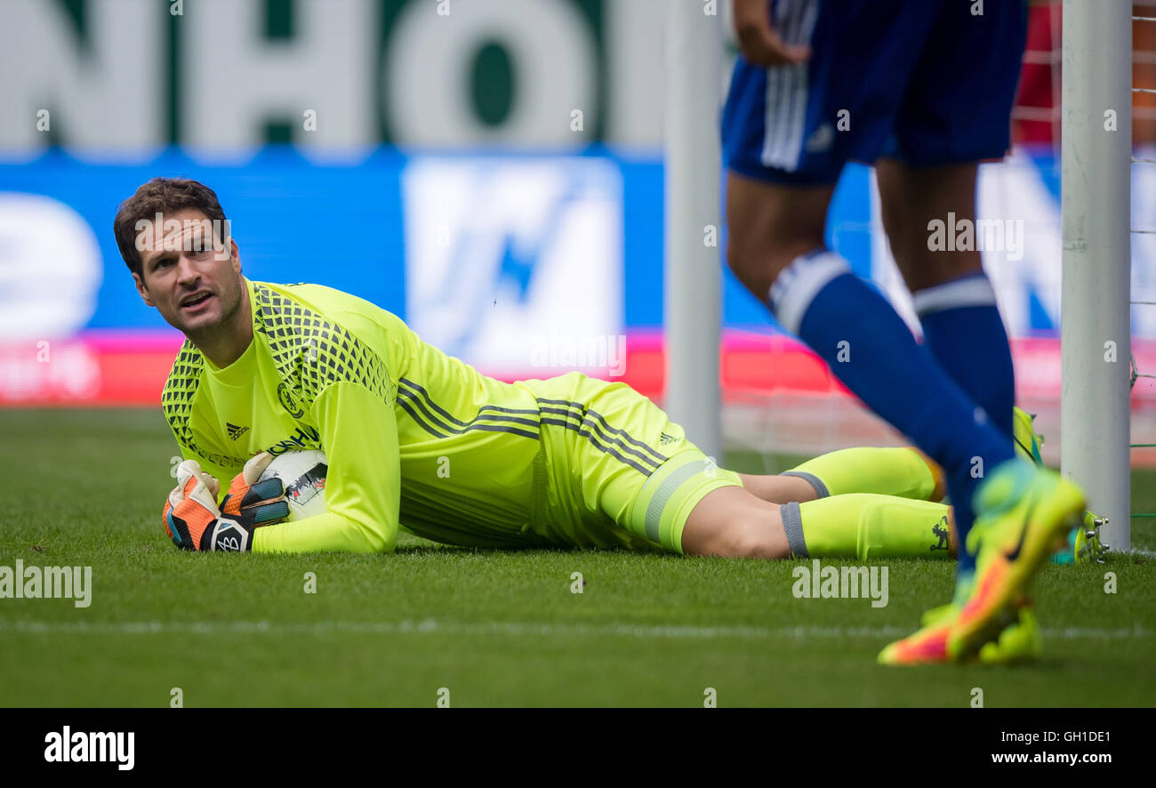 Bremen, Germany. 7th Aug, 2016. Chelsea's goalkeeper Asmir Begovic in ...