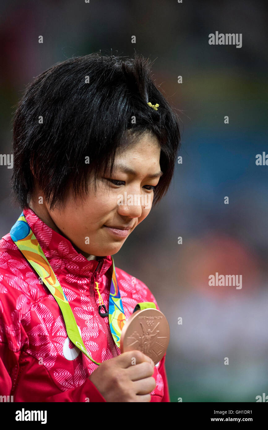 Rio de Janeiro, Brazil. 7th Aug, 2016. Misato Nakamura (JPN) Judo ...