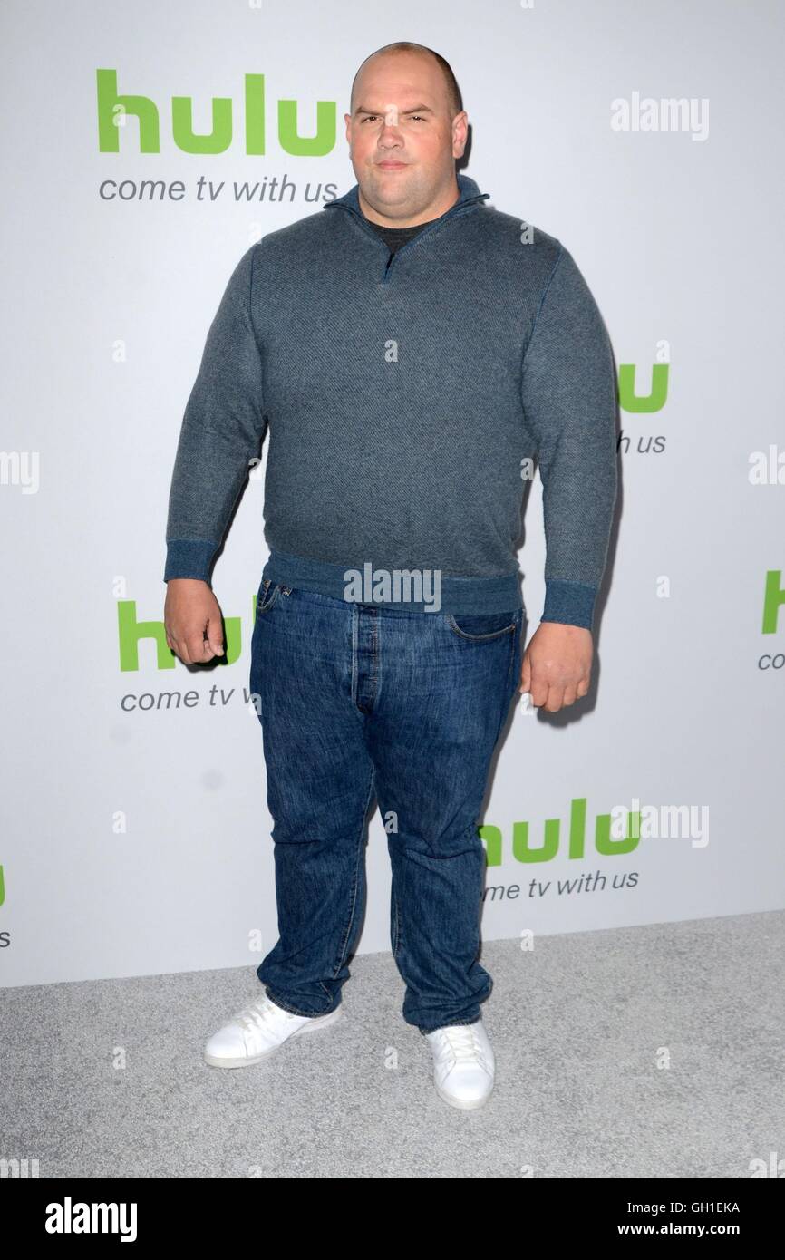 Beverly Hills, CA. 5th Aug, 2016. Ethan Suplee at arrivals for HULU TCA ...