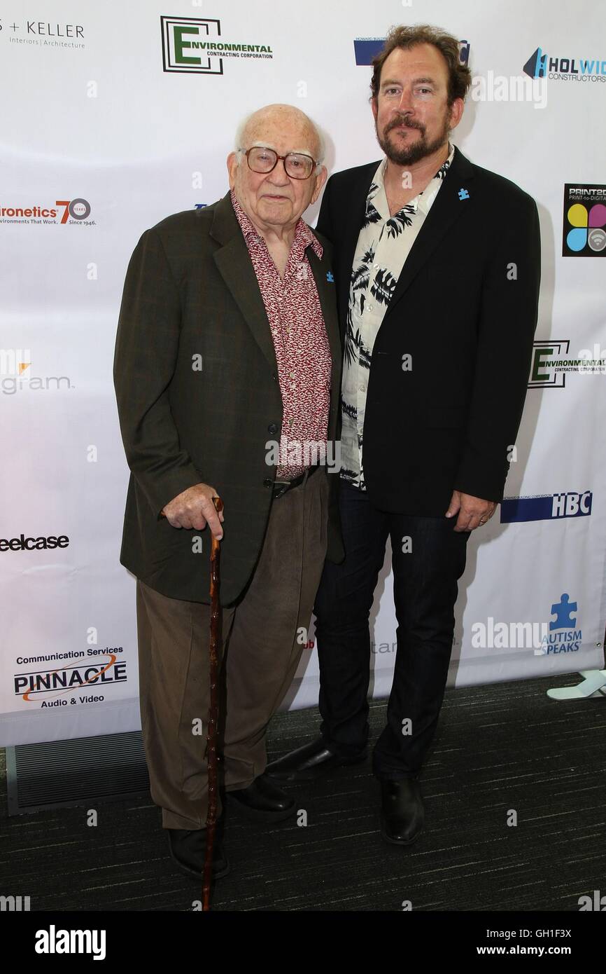 Ed Asner, Matt Asner at arrivals for 4th Annual Ed Asner and Friends ...