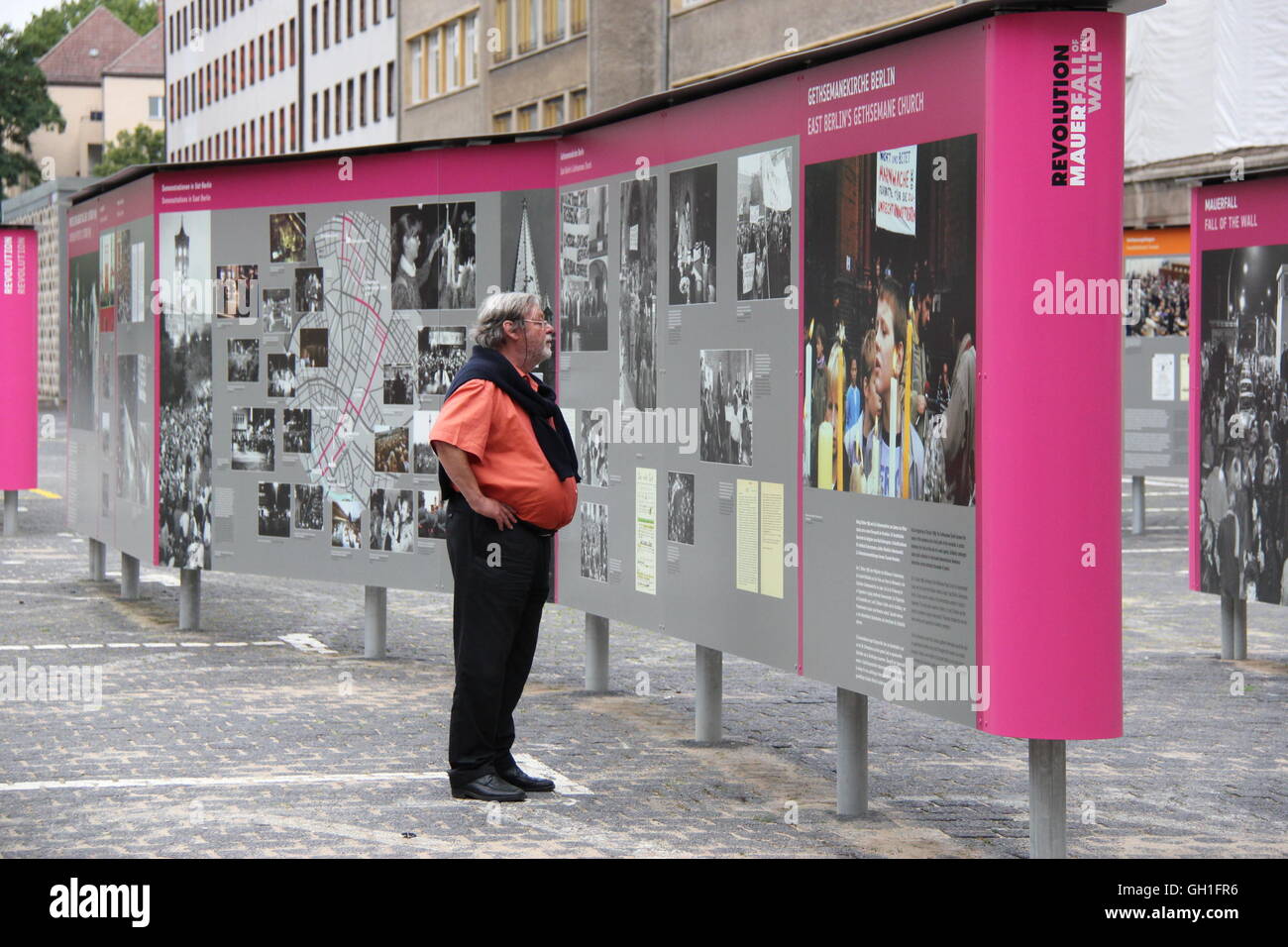 Berlin, Germany. 03rd Aug, 2016. The open-air exhibition Revolution and ... Berlin, Germany. 03rd Aug, 2016. The open-air exhibition Revolution and ...