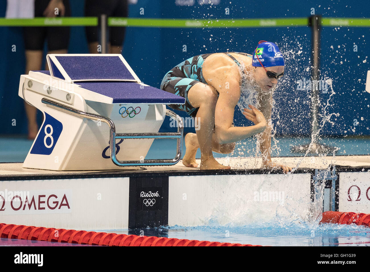 RIO DE JANEIRO, RJ - 08.08.2016: 2016 SWIMMING OLYMPICS - Lyrio ...