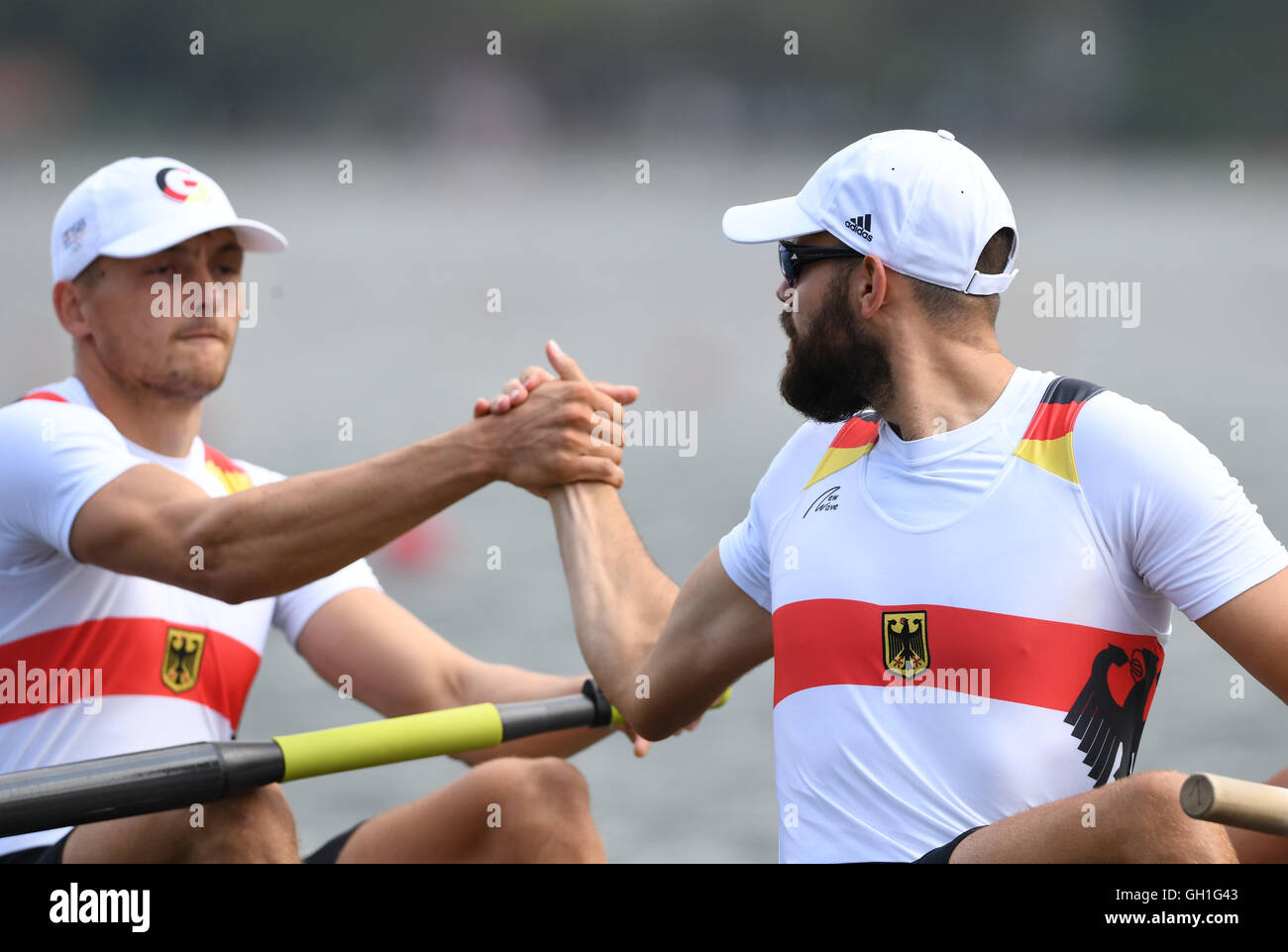 Rio de Janeiro, Brazil. 8th Aug, 2016. (L-R) Maximilian Korge, Max ...