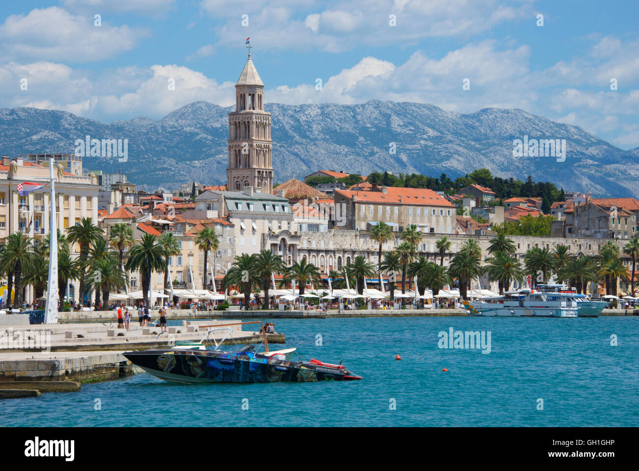 The Riva, Split, Croatia Stock Photo - Alamy