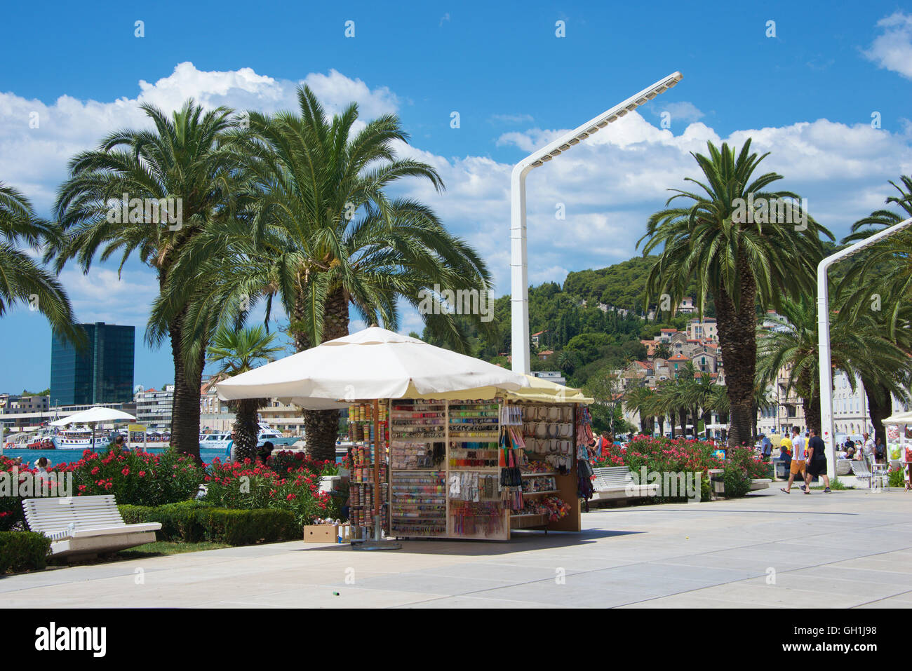 The Riva, Split, Croatia Stock Photo - Alamy