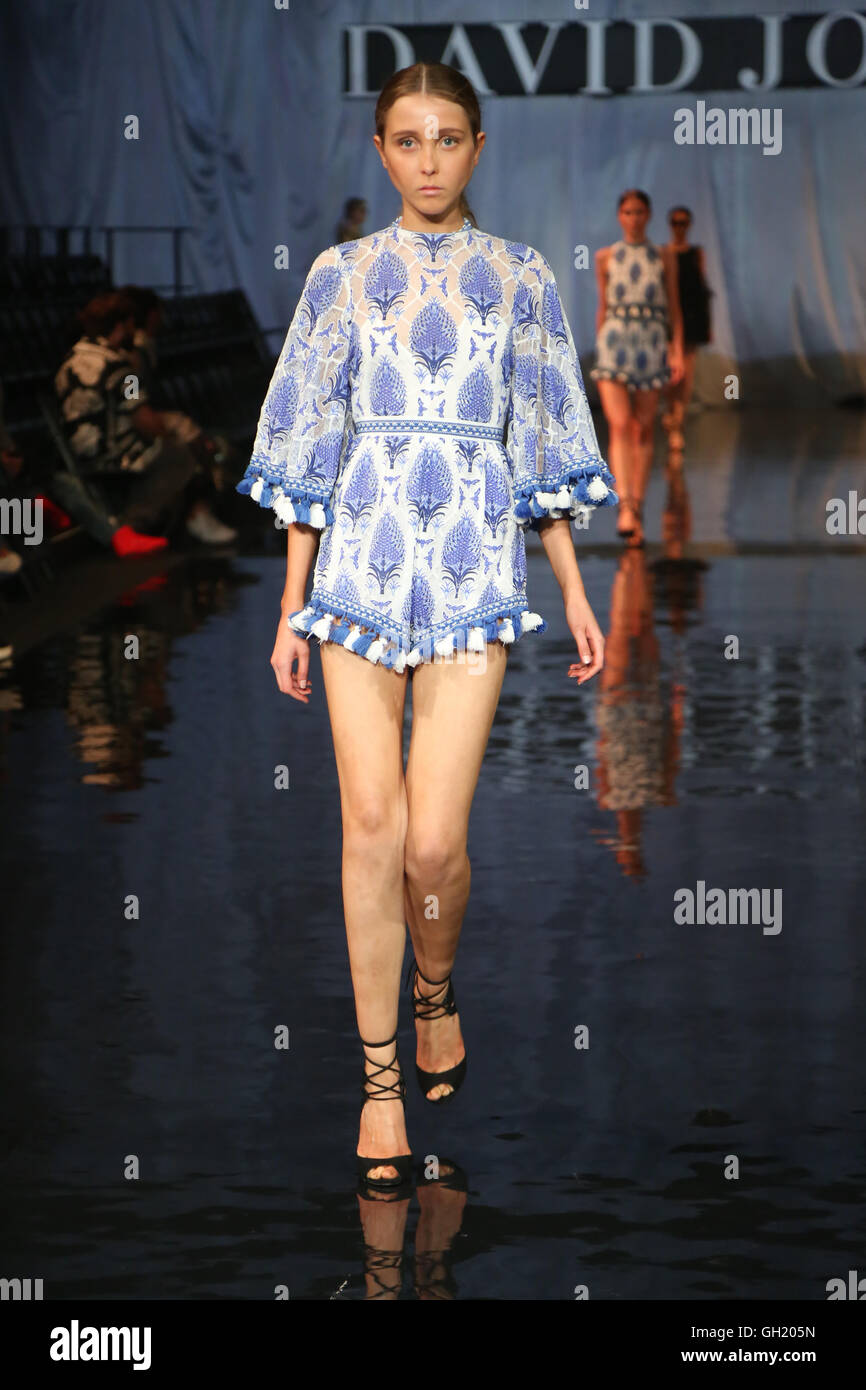 David Jones Spring Summer 2016 collections launch rehearsal: models ...