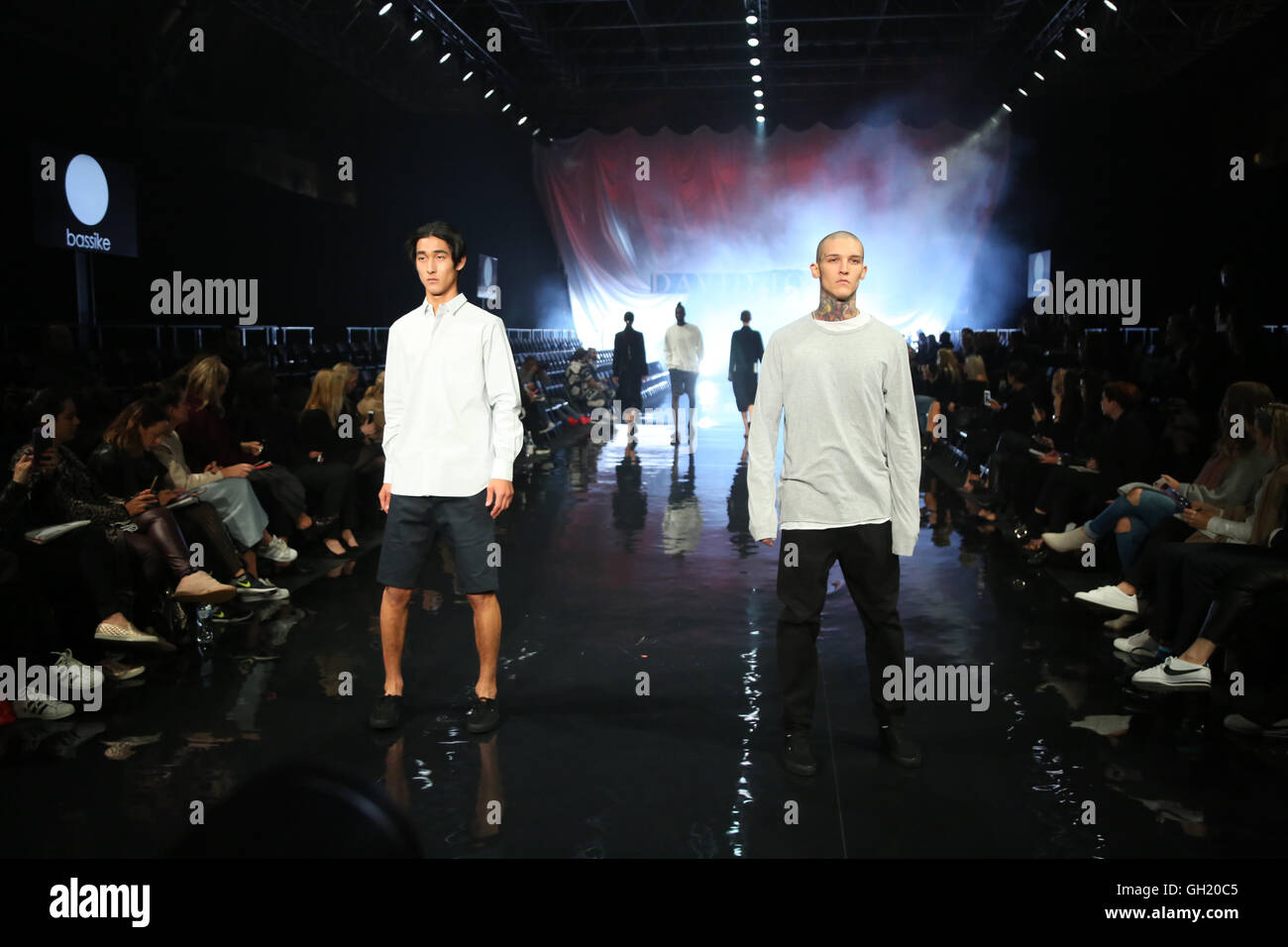 David Jones Spring Summer 2016 collections launch rehearsal: models ...