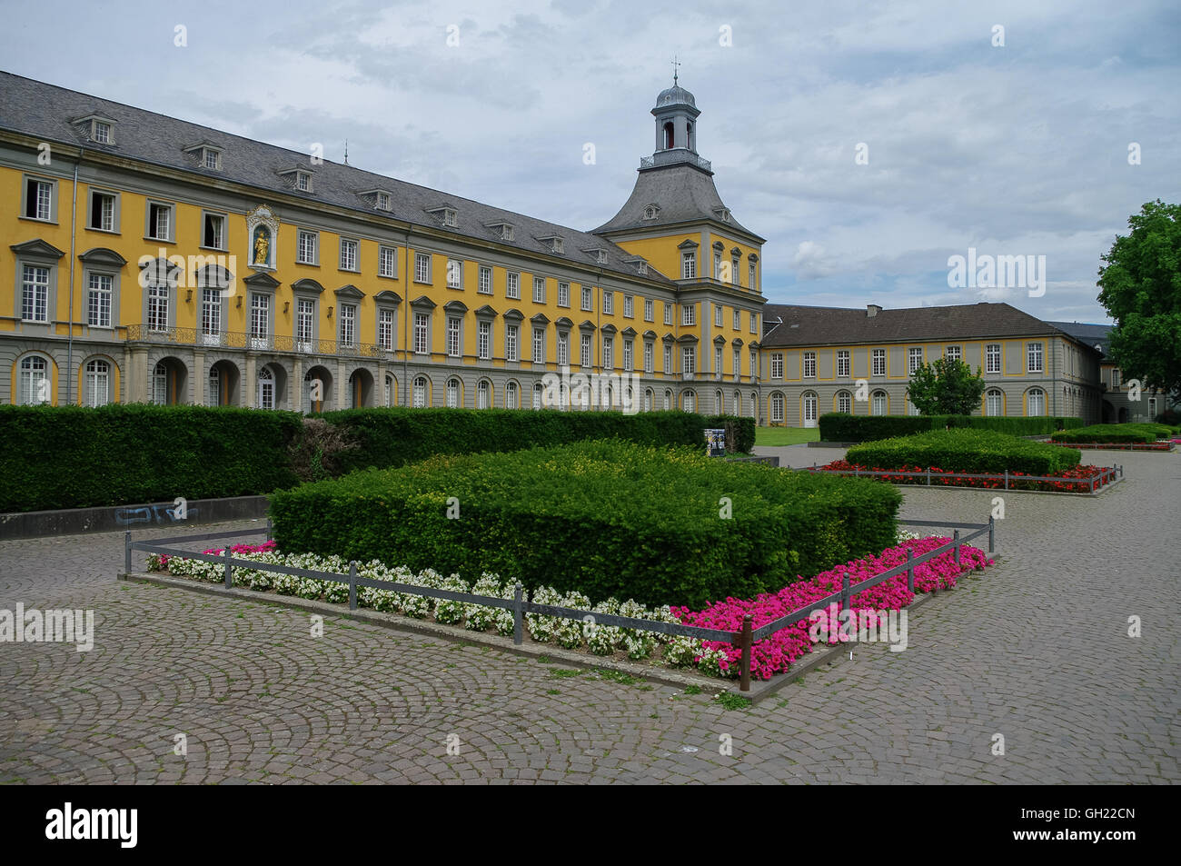 Bonn, Germany - July 10, 2011: Main building of university in Bonn ...