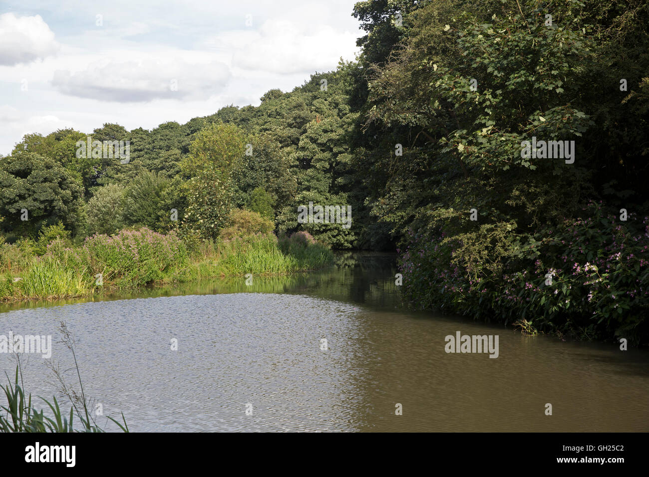 The Chesterfield Canal in Derbyshire Stock Photo - Alamy