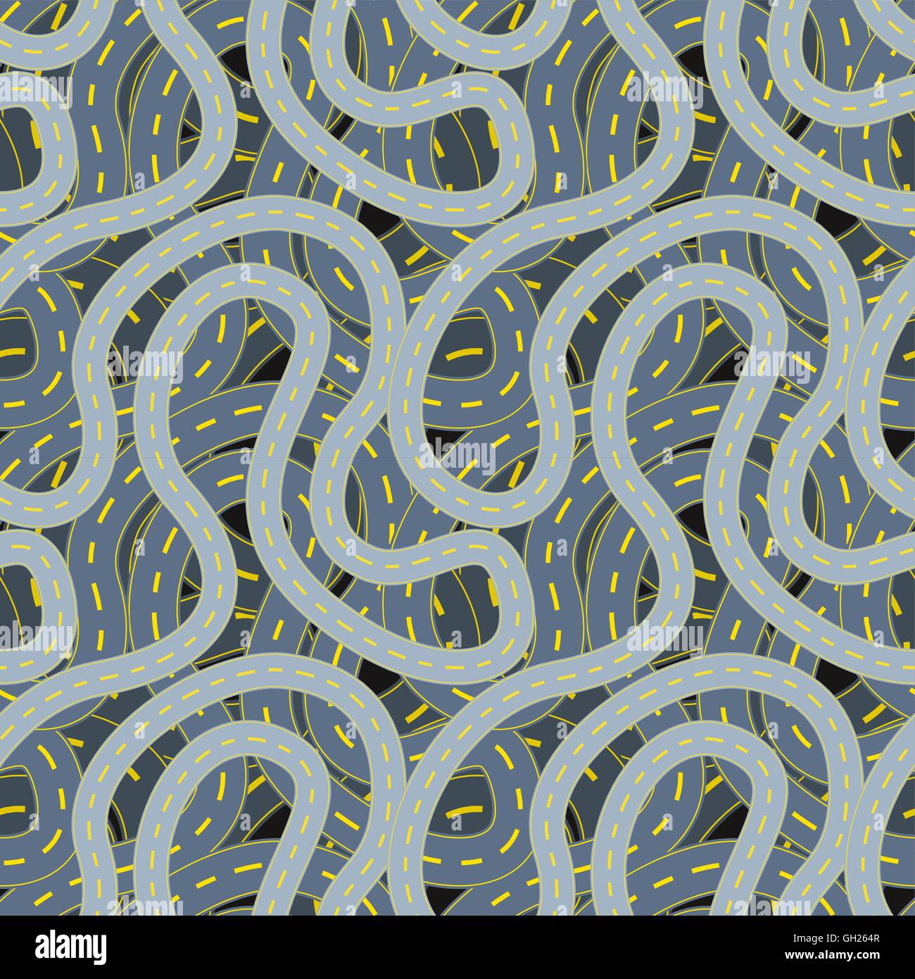 Road knot Stock Vector Images - Alamy