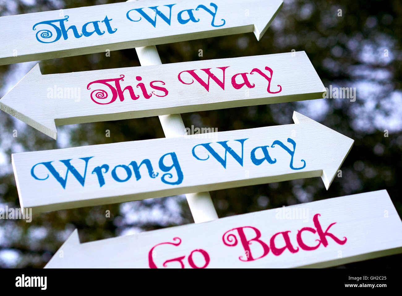 Signboard roadside arrow symbol hi-res stock photography and images - Alamy