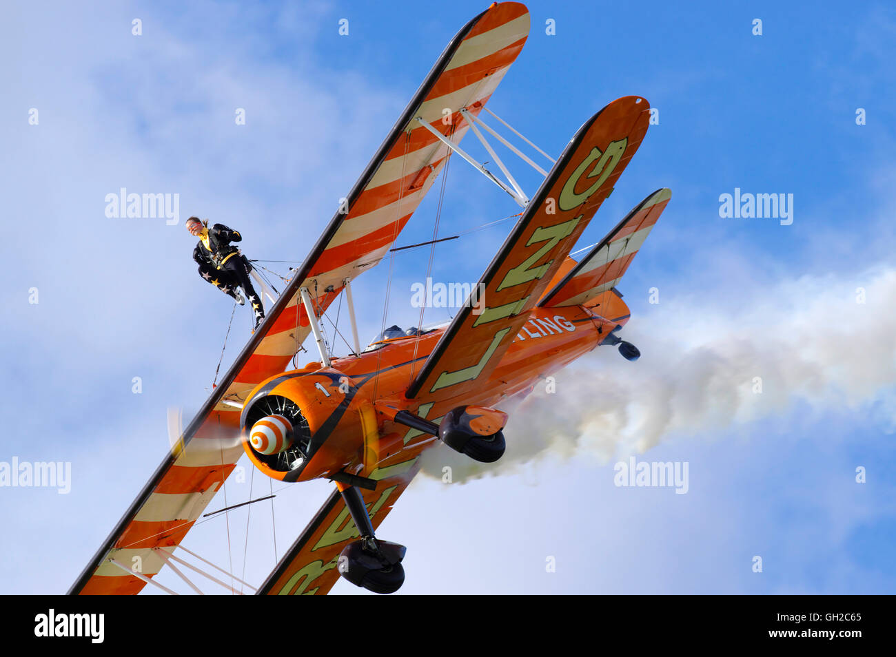Girl wing walker hi-res stock photography and images - Alamy