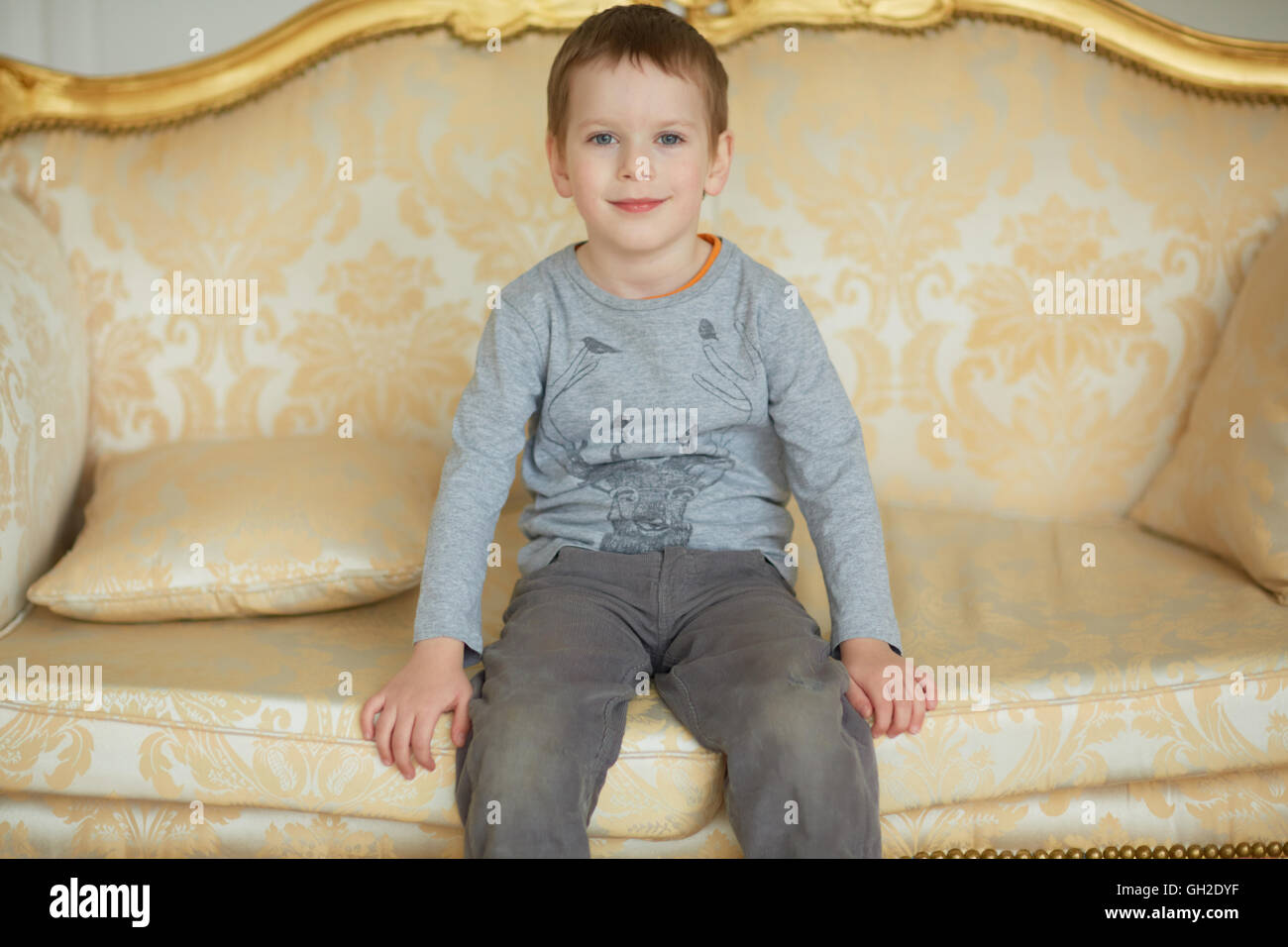 nice boy smiling Stock Photo - Alamy