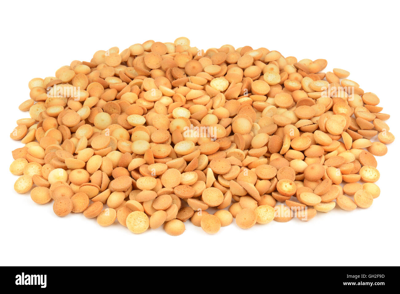 small cookies isolated on white background Stock Photo - Alamy